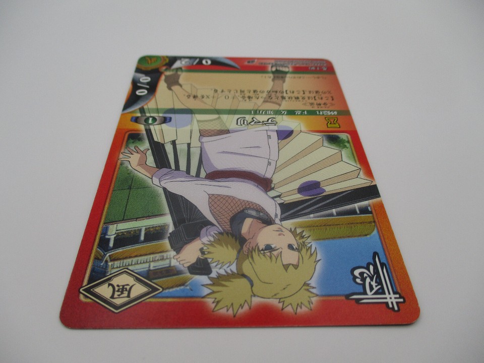 Temari Sunagakure 146 NARUTO CARD GAME BNADAI 2004 JUMP Shueisha TCG ...