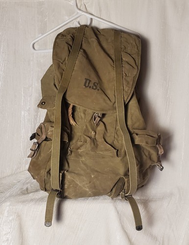 WW2 US Army 10th Mountain Div. Rucksack M1942 Meese Inc. 1942 Backpack ...