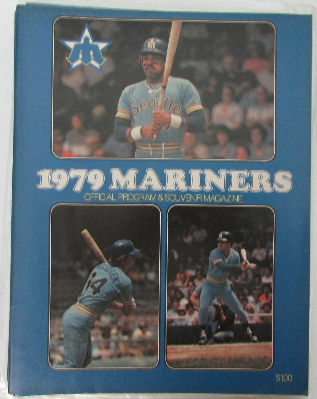 Lot of 11 Seattle Mariners Official 1978 and 1979 Programs/Scorecard ...
