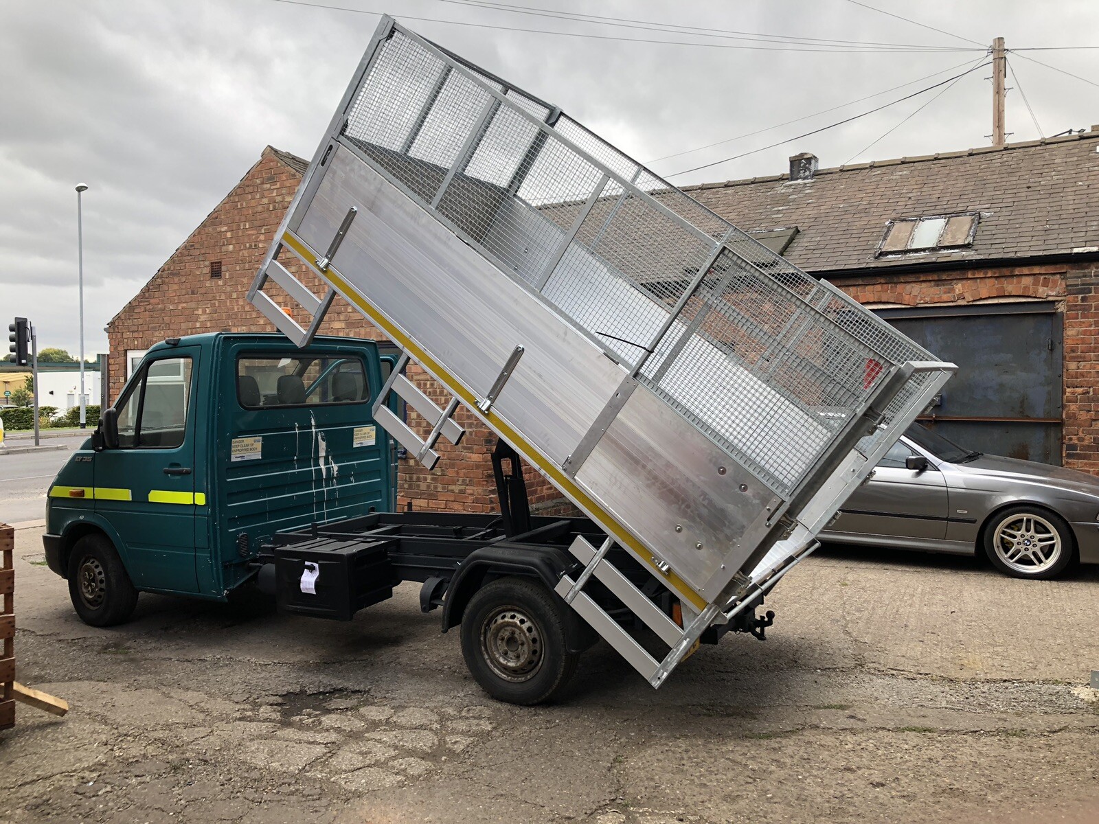 Brand New Aluminium Tipper Bodies Ford Transit Iveco Nissan Sprinter ...