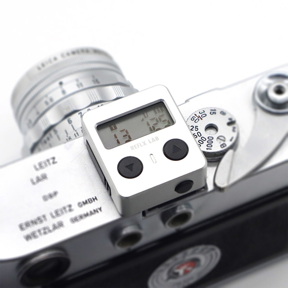 For fuji Leica Nikon Reflx Lab Camera Hot Cold Shoe Light Meter Black ...