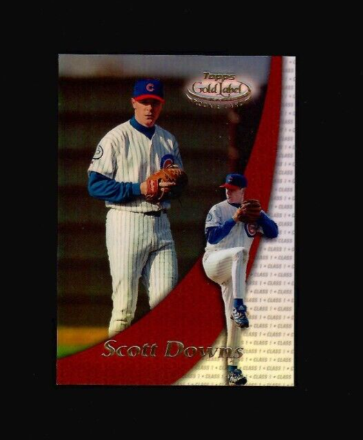2000 Topps Gold Label #99 Class 1 SCOTT DOWNS Rookie RC Cubs MINT | eBay