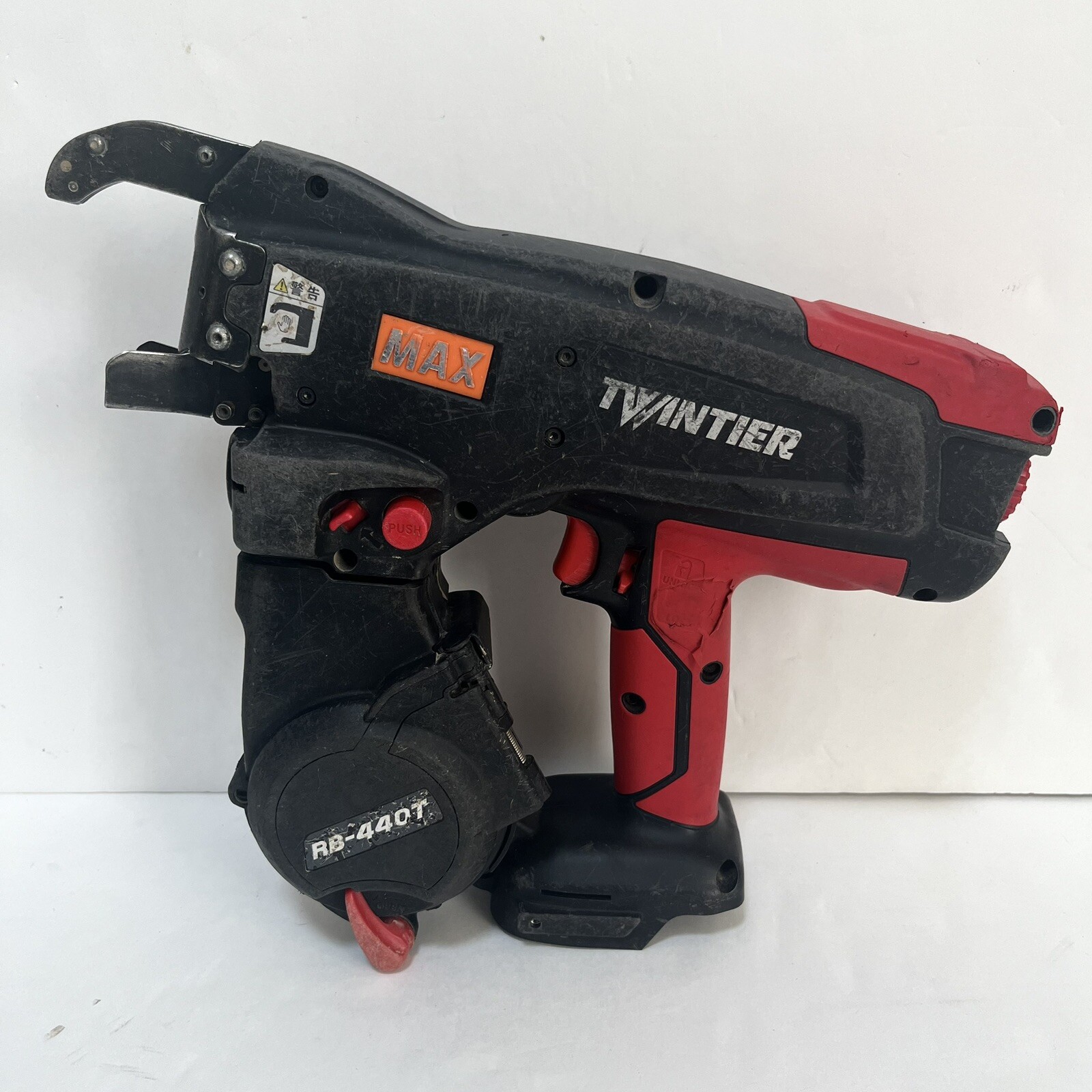 MAX RB440T Rebar Tier Rebar tying machine with Batteries / Charger / RB ...