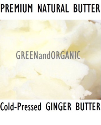 4oz Premium Organic GINGER ROOT BUTTER RAW NATURAL Cold Pressed ...