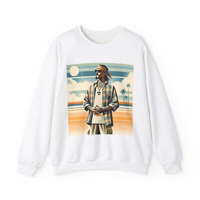 Adult Crewneck Sweatshirt Paco the Peaceful Cholo Chicano Gangster ...