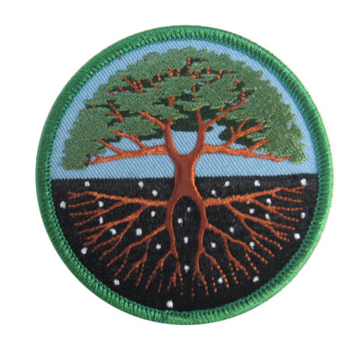 NEW Tree of Life Embroidered Patch 3" Sew-On Pagan Fabric Patch | eBay