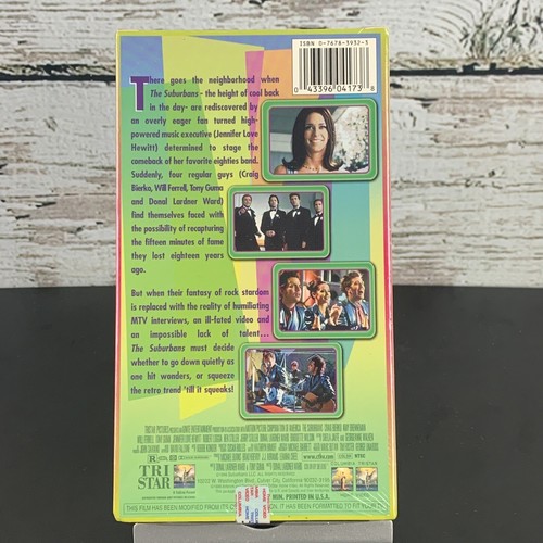 The Suburbans (VHS, 1999) NEW Jennifer Love Hewitt, Tony Guma, Craig ...