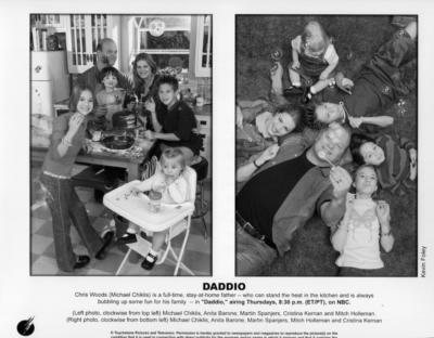 Michael Chiklis, Anita Barone, Martin Spanjers, "Daddio" TV still | eBay