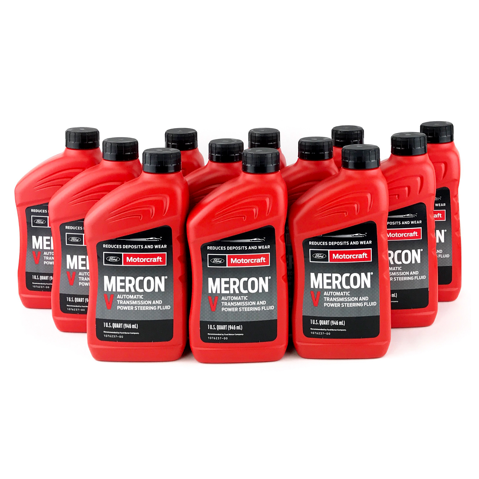 Motorcraft Mercon V Transmission Fluid XT-5-QMC Case 12 Quarts for Ford ...