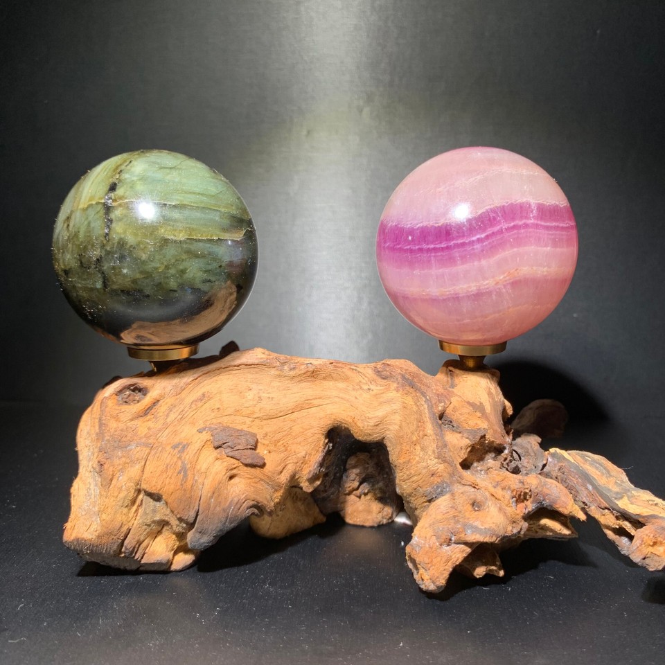 568g Natural crystal Mixed Sphere Quartz crystals Balls Reiki Healing ...