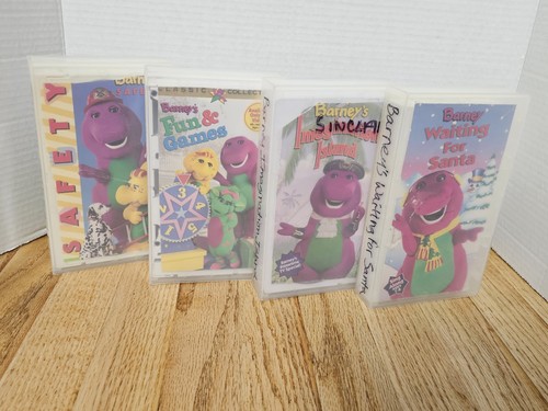 Barney Home Video VHS Lot Of Four Tapes | eBay