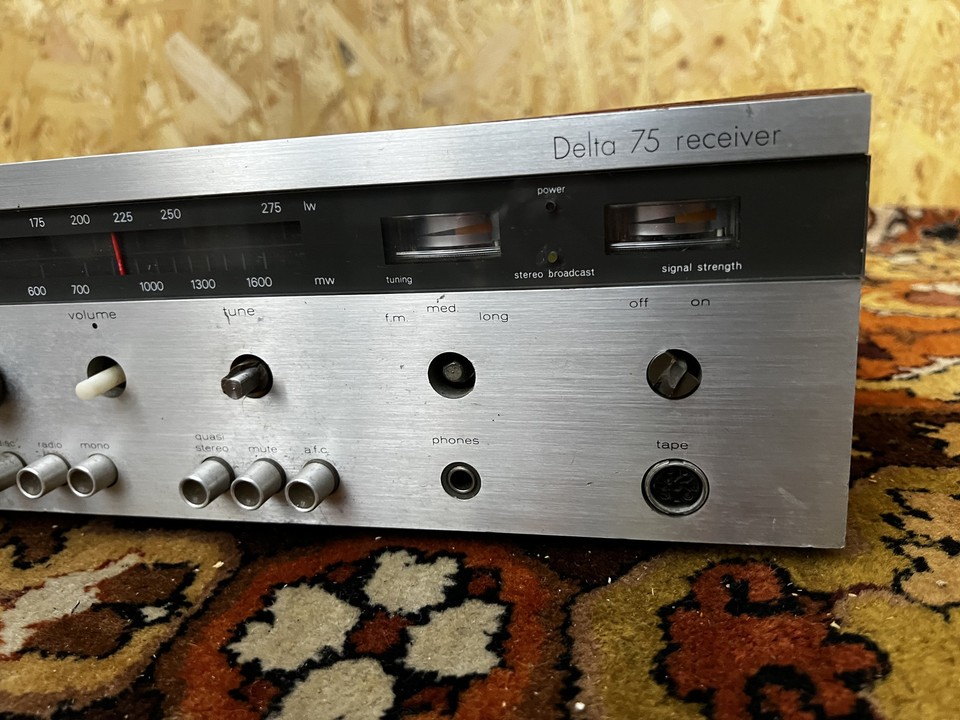 Vintage Leak Delta 75 Receiver Amplifier Hifi Separate | eBay UK