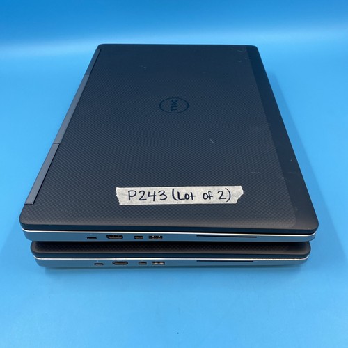 (LOT OF 2) Dell Precision 7720 | i7-6820HQ | 32GB RAM | M1200/P3000 ...