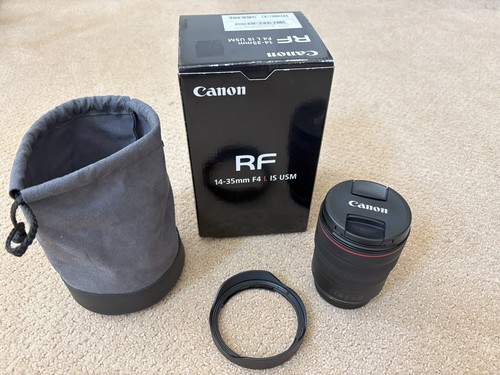Canon RF14-35mm F4 L is USM Lens Black | eBay