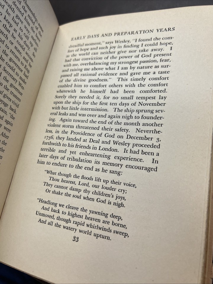 “Charles Wesley” Evangelist and Poet | By Luke Wiseman | 1932 1st Ed HC ...