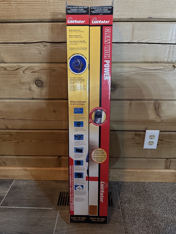 Gardus RLE202 LintEater Rotary Dryer Vent Cleaning System 809387614219 ...