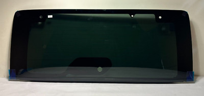 Fit: 2018-2024 Jeep Wrangler Back Window Rear Glass Heated with Molding ...