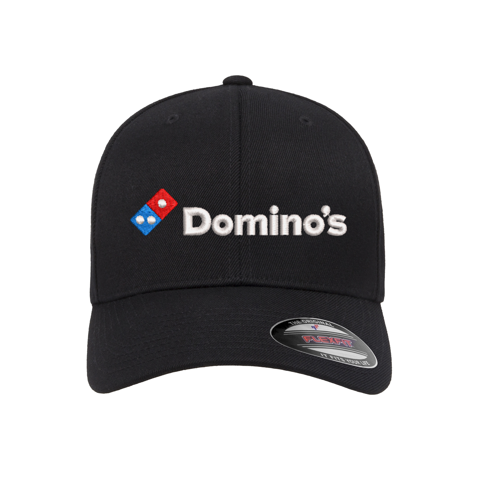 Domino's Pizza Logo Embroidered Flexfit Fitted Ball Cap | eBay