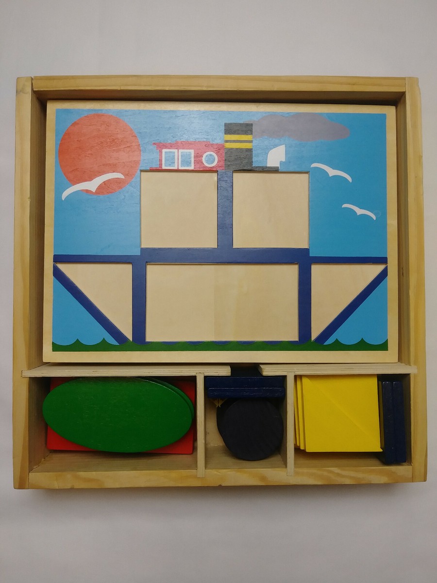 Melissa And Doug Beginner Pattern Blocks