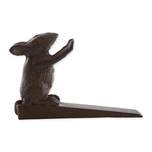Cast Iron Mouse Door Stop Door Wedge Stopper Rustic Vintage Look Home ...