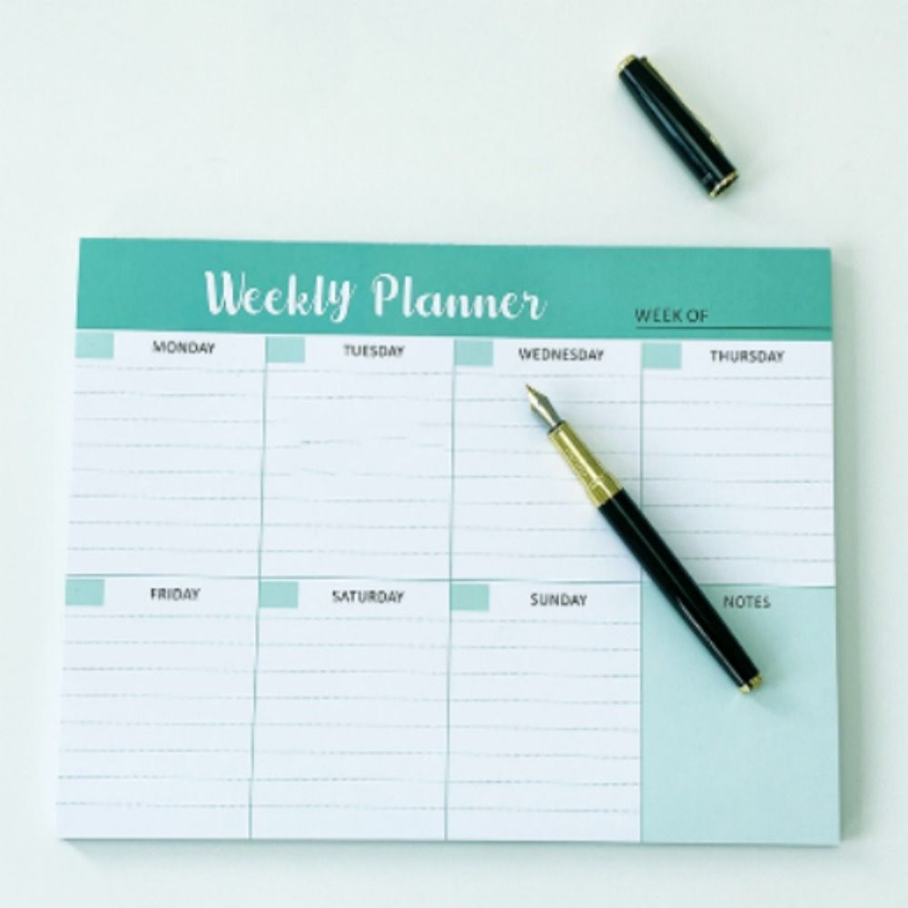 52 Sheets To Do List Pad Agenda Daily Planner Memo Pads Home Supplies ...