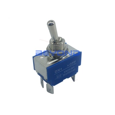 2PCS New KN25-201 25A toggle switch 4 feet 2 gears screw/inserts foot ...