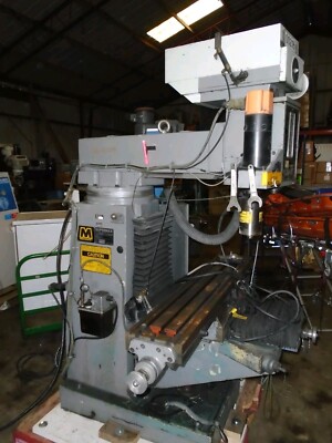 Supermax 3-AXIS CNC Knee MILL / WITH CENTROID M40 CONTROL /220 VOLTS ...