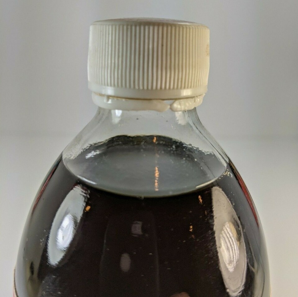 Vintage Foam Label Coca Cola Classic Original Formula Pint Glass Bottle ...