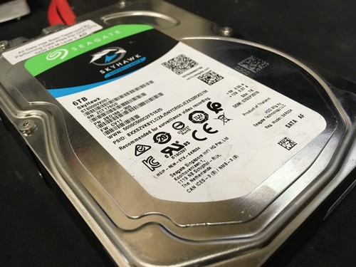 SEAGATE SKYHAWK SURVEILLANCE 6TB 7.2K 256MB 3.5" AF SATA HDD ...