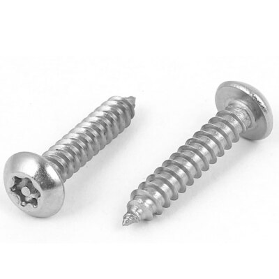 4.8mmx25mm Thread #10 Stainless Steel Round Torx Head Self Tapping ...