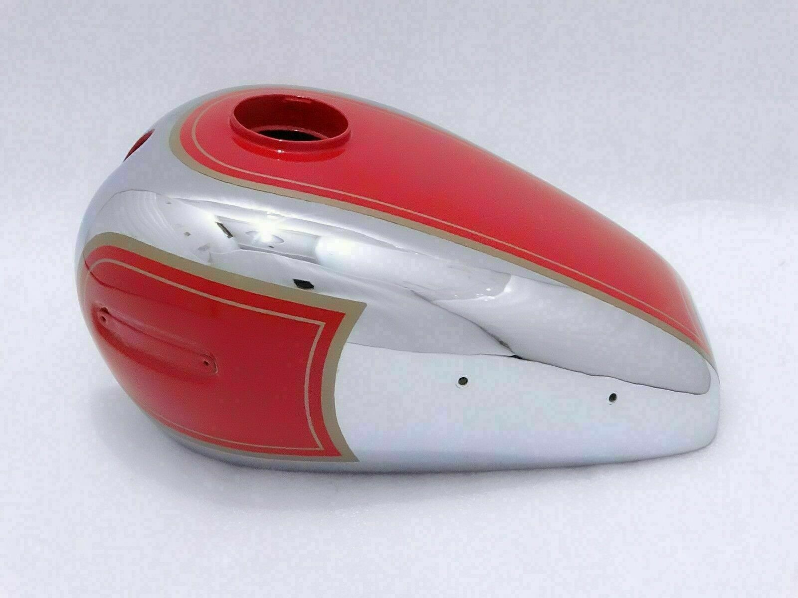 Ariel 350cc Red Painted & Chrome Fuel Petrol Tank | eBay Australia