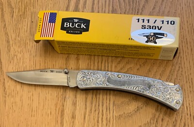 RARE BUCK 111 / 110 KNIFE NEVER USED IN BOX N11 | eBay