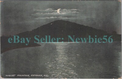 Katonah NY - MUSCOOT MOUNTAIN FROM RESERVOIR AT NIGHT - Postcard | eBay