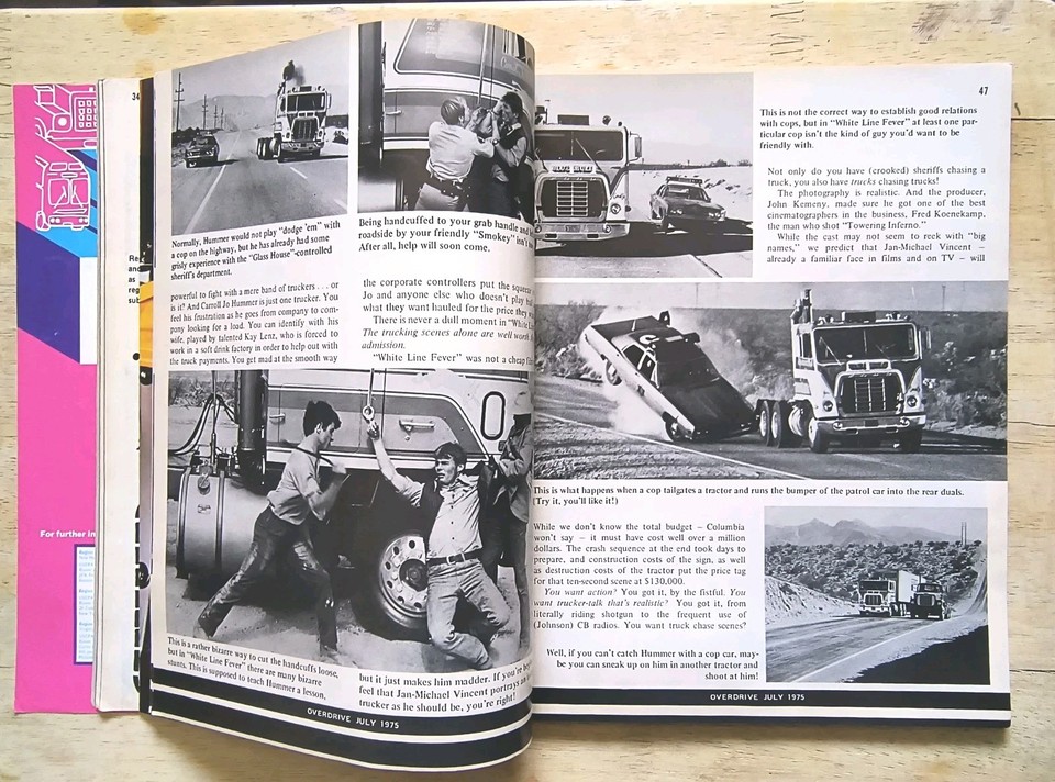 Overdrive Magazine Jul 1975 Truck Semi Advertising Trucker Picture ...