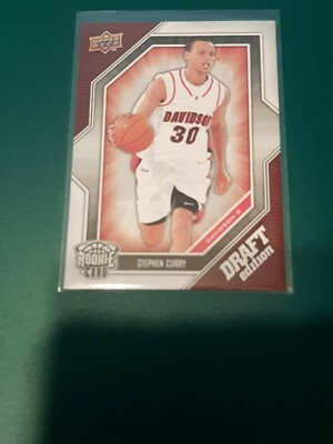 Steph Stephen Curry ROOKIE ORIGINAL UPPER DECK ROOKIE CARD | eBay