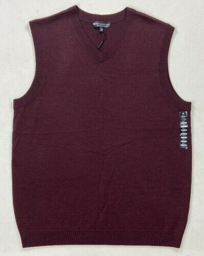 Hart Schaffner Marx Mens New $80 Pullover V-Neck Sweater Vest L Large ...
