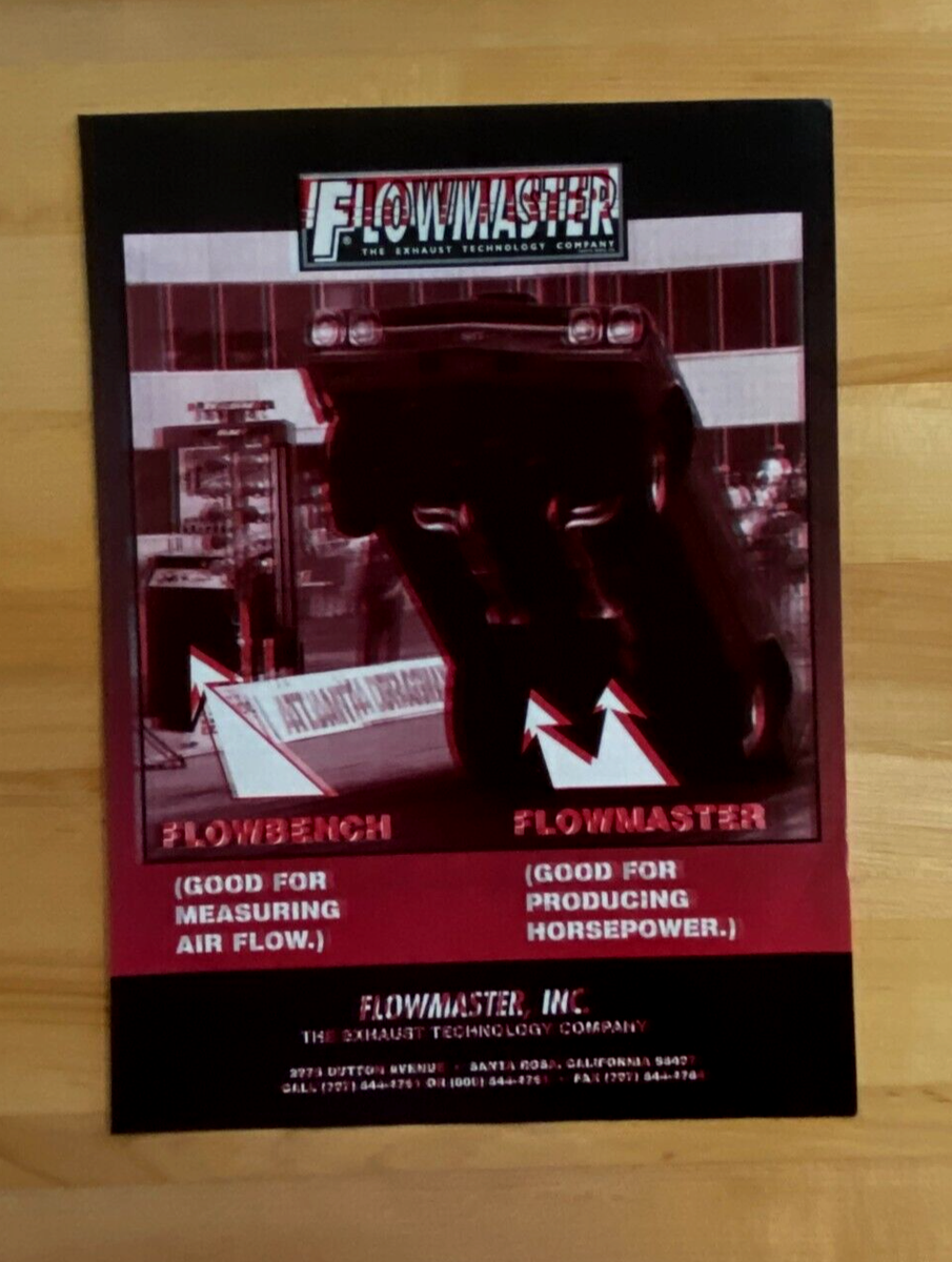 Flowmaster Wheelie Poster