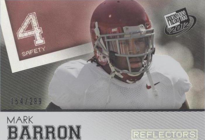 2012 Press Pass - Mark Barron #2 Reflectors /299 (RC) for sale online ...
