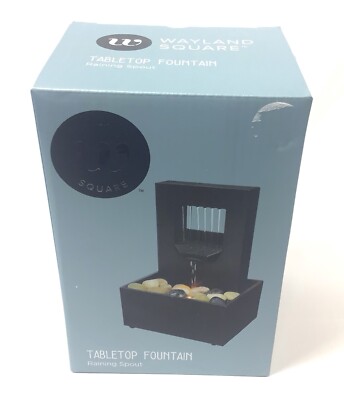 Wayland Square Tabletop Fountain Raining Spout | eBay
