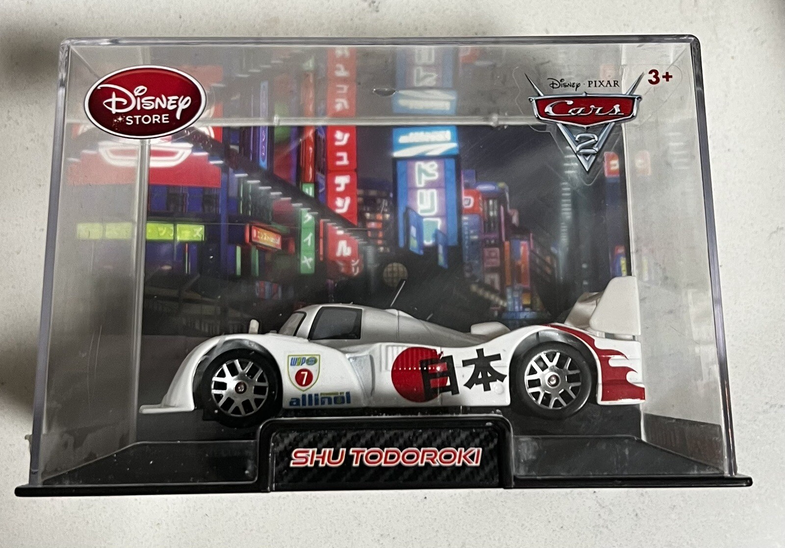 Disney Pixar Cars Ice Racers Shu Todoroki Die-Cast Mattel Toy Car