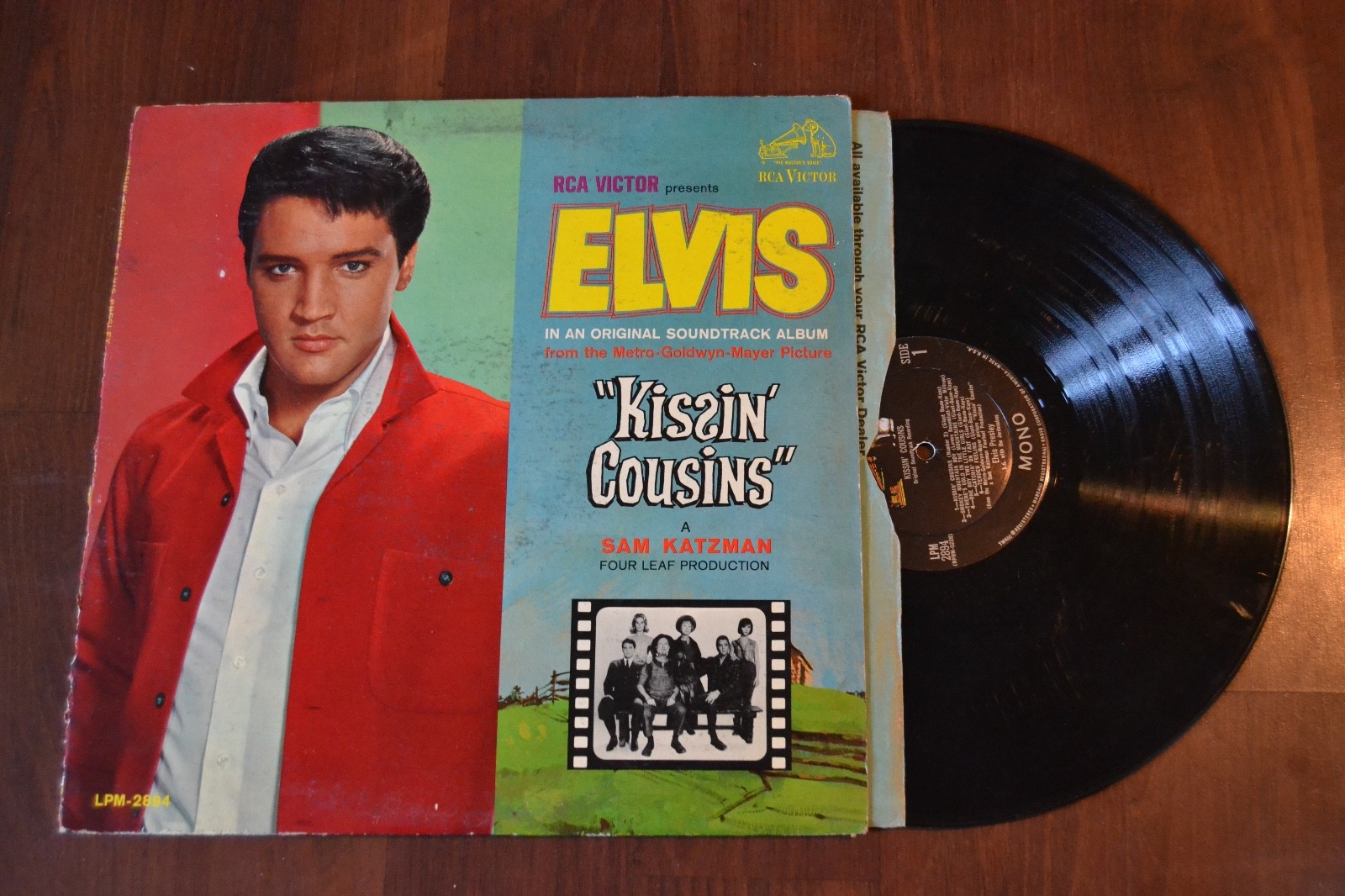 Elvis Original Soundtrack "Kissin' Cousins" Record lp original vinyl ...
