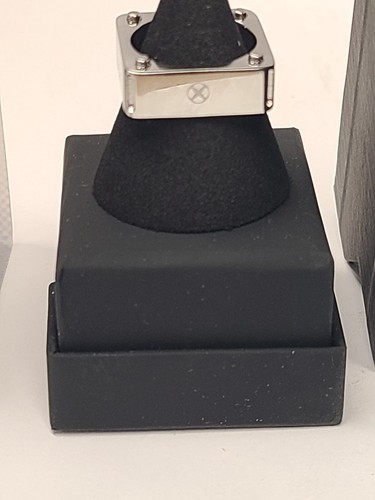 Vitaly Square Ring Stainless Steel Size 6 | eBay