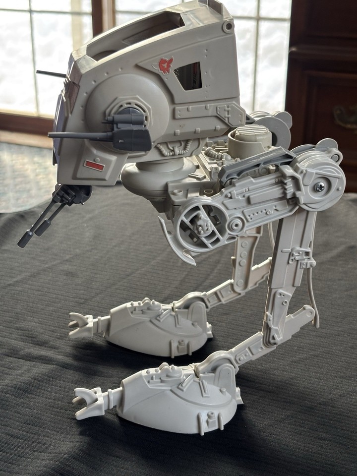 Vintage 1983 Kenner Star Wars AT-ST Scout Walker Vehicle Loose Complete ...