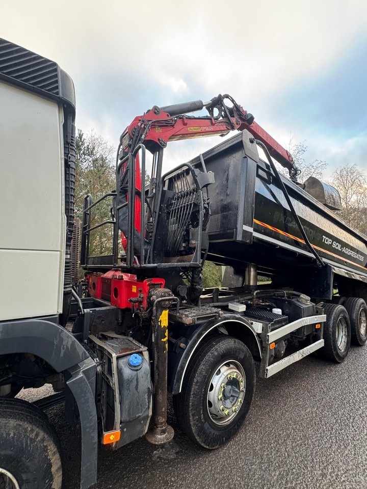 2018 VOLVO FMX 420 8X4 TIPPER GRAB EPSILON M125L STEEL BODY AUTO MOT ...