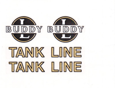 BUDDY-L TANKER LINE DECAL SET | eBay