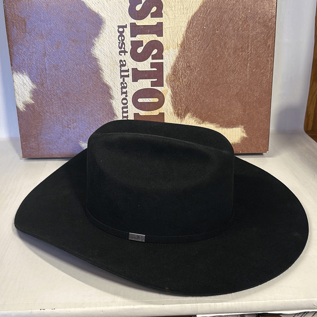 Vintage Resistol George Strait 4X Beaver Cowboy Hat B… - Gem