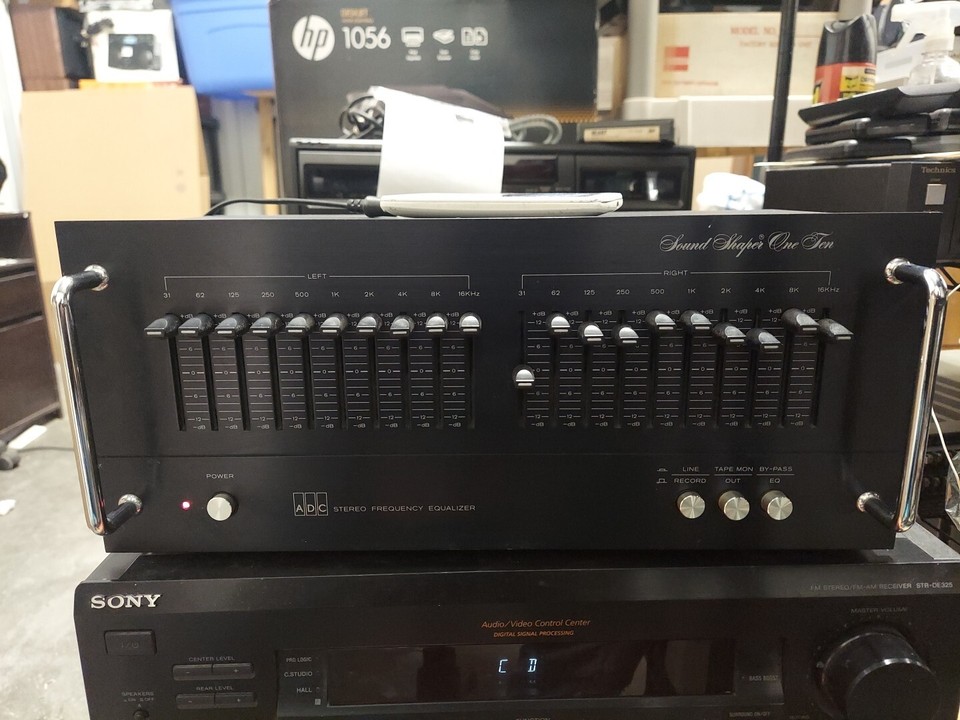 ADC Sound Shaper One Ten Stereo Frequency Equalizer ~ Read Description ...