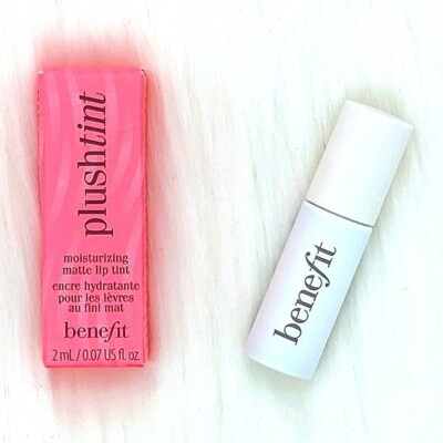 BENEFIT PlushTint Moisturizing Matte Lip Tint - Cream Puff - 2ml Mini - NEW | eBay