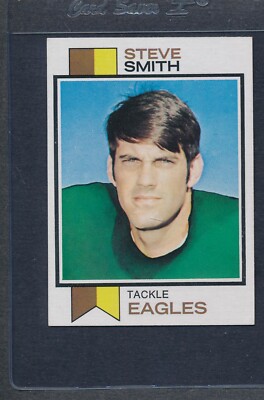 1973 Topps #033 Steve Smith Eagles NM *977 | eBay