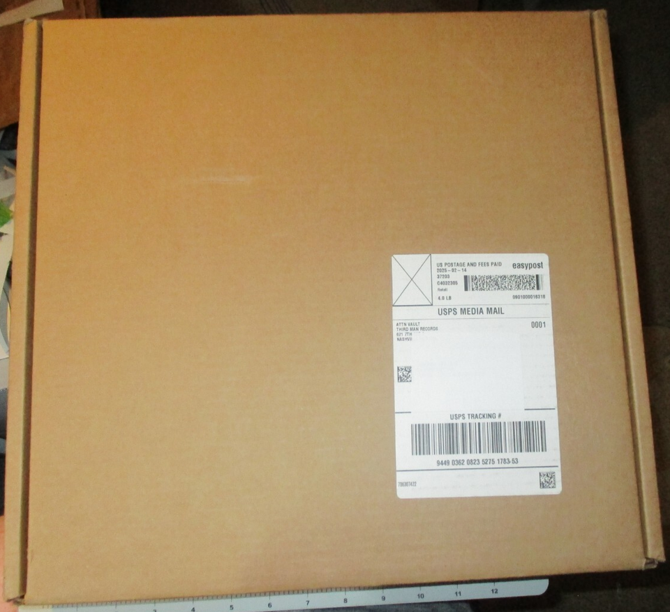 WHITE STRIPES Get Behind Me Satan vinyl COMPLETE MINT third man vault ...